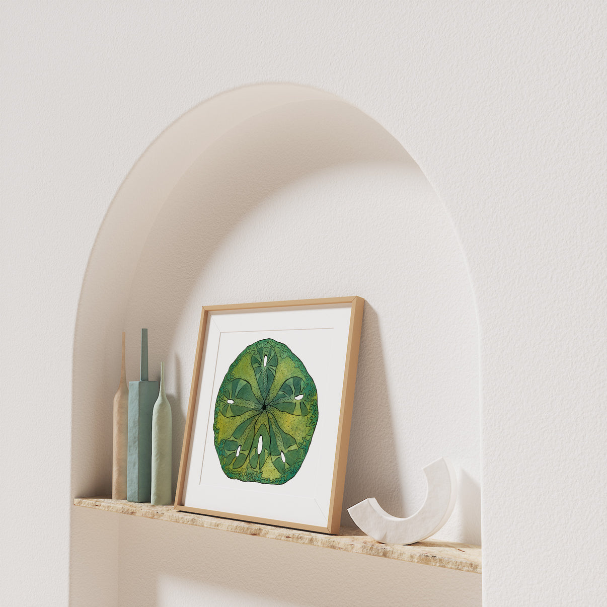 Sand Dollar No.1, Archival Print – Salt Hippy