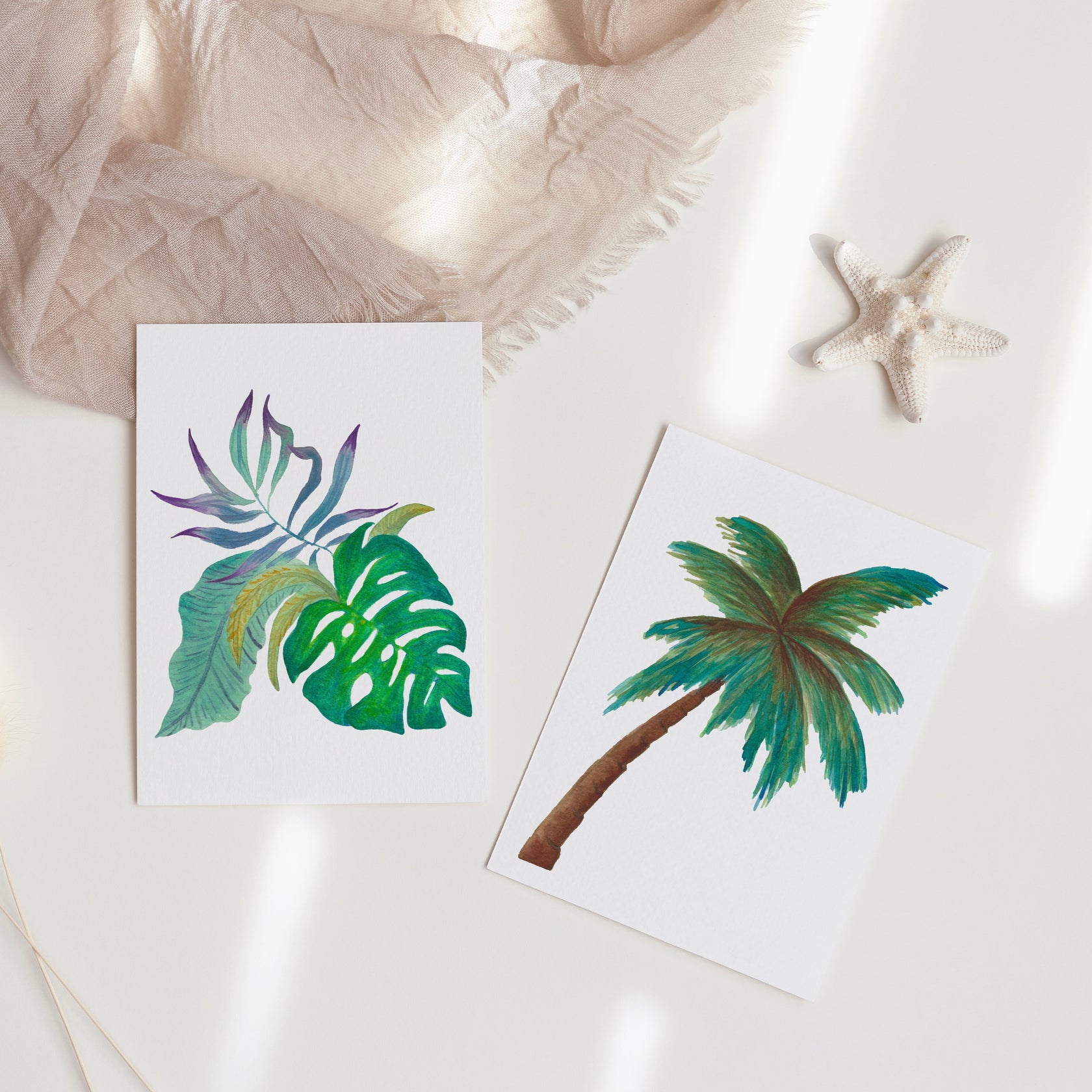 Tropical Note Card Set – Salt Hippy